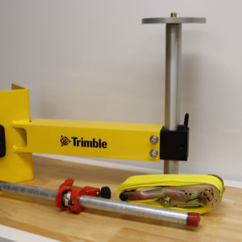 Column Clamp - heavy duty with Pole Assembly - BuildingPoint Mid-America